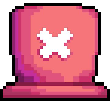 "One Piece Chopper Hat Pixel Art" Sticker for Sale by SnailKisses ...