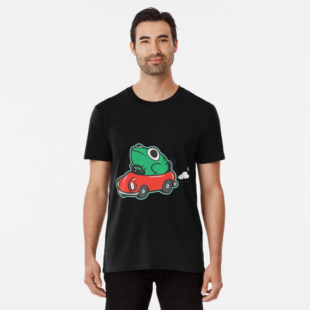 "Frog in a Car (Earthbound 1994)" Sticker for Sale by etayelectus ...