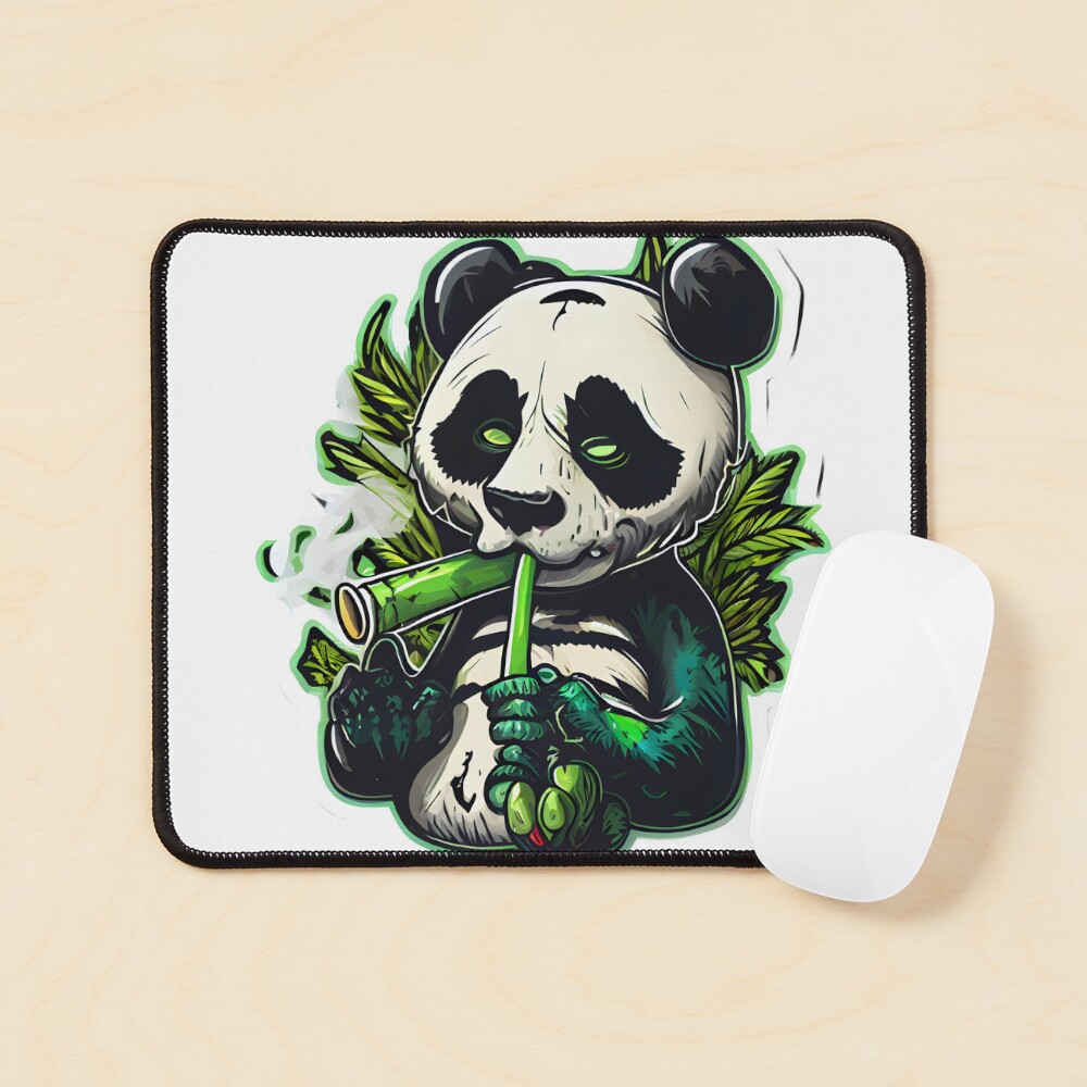 "cute panda smoking weed" Sticker for Sale by futuresimo04 | Redbubble