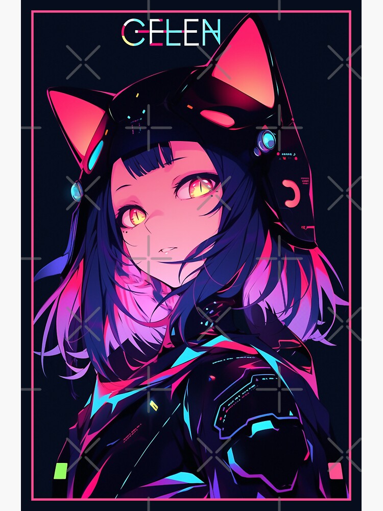 "Anime Cat Girl | Quality Anime Design | Chibi Cat Girl Miaw | Manga ...