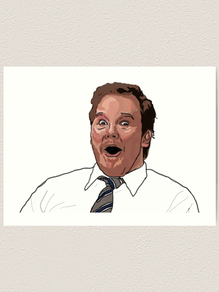 "Andy Surprised " Art Print by havannarox | Redbubble
