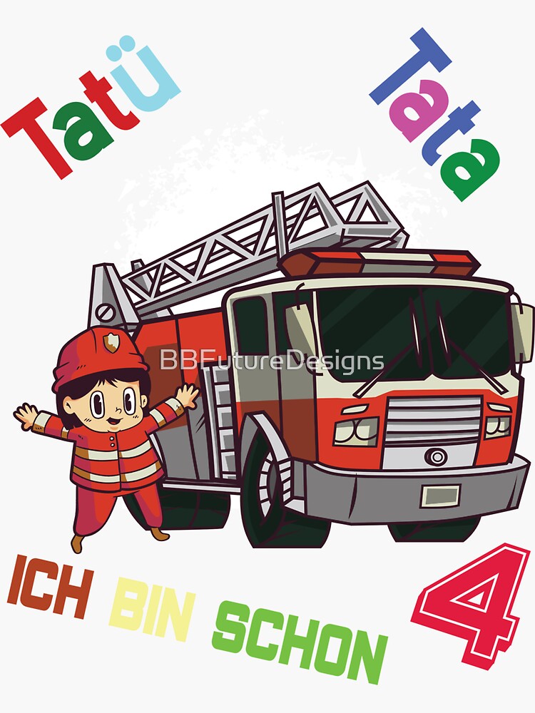 "Kindergarten Tatu Tata" Sticker by BBFutureDesigns | Redbubble