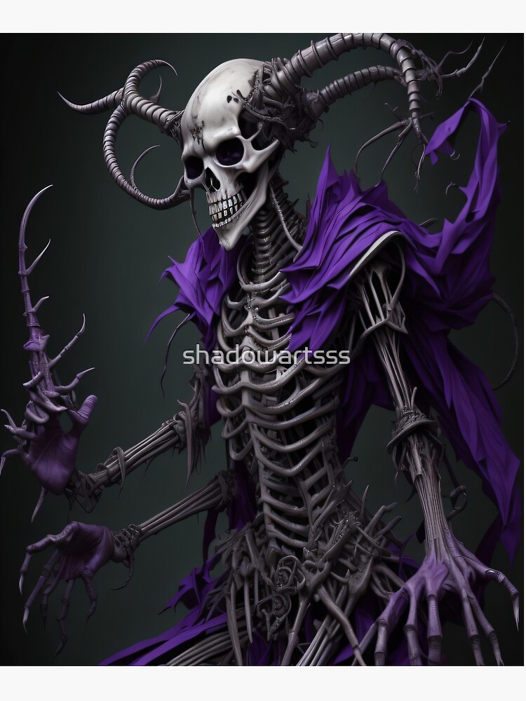 Vampire Skeleton Art