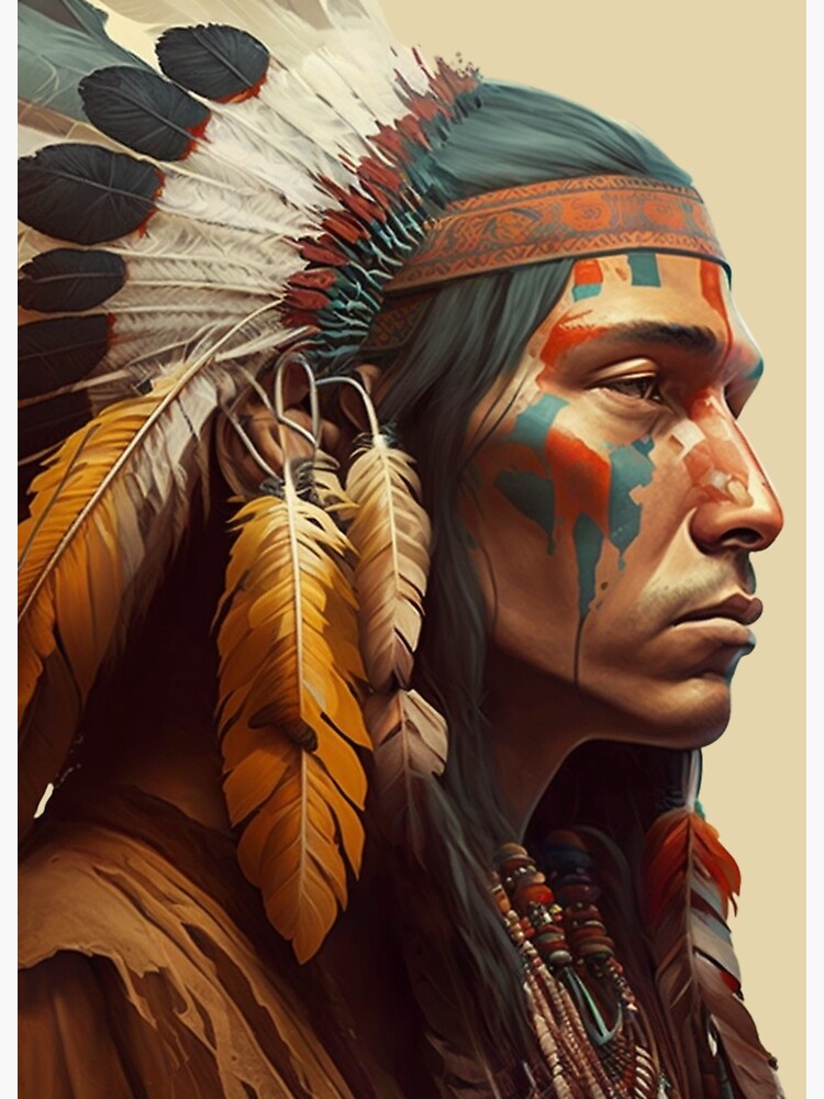 "Native Chief" Poster for Sale by nativeculture | Redbubble
