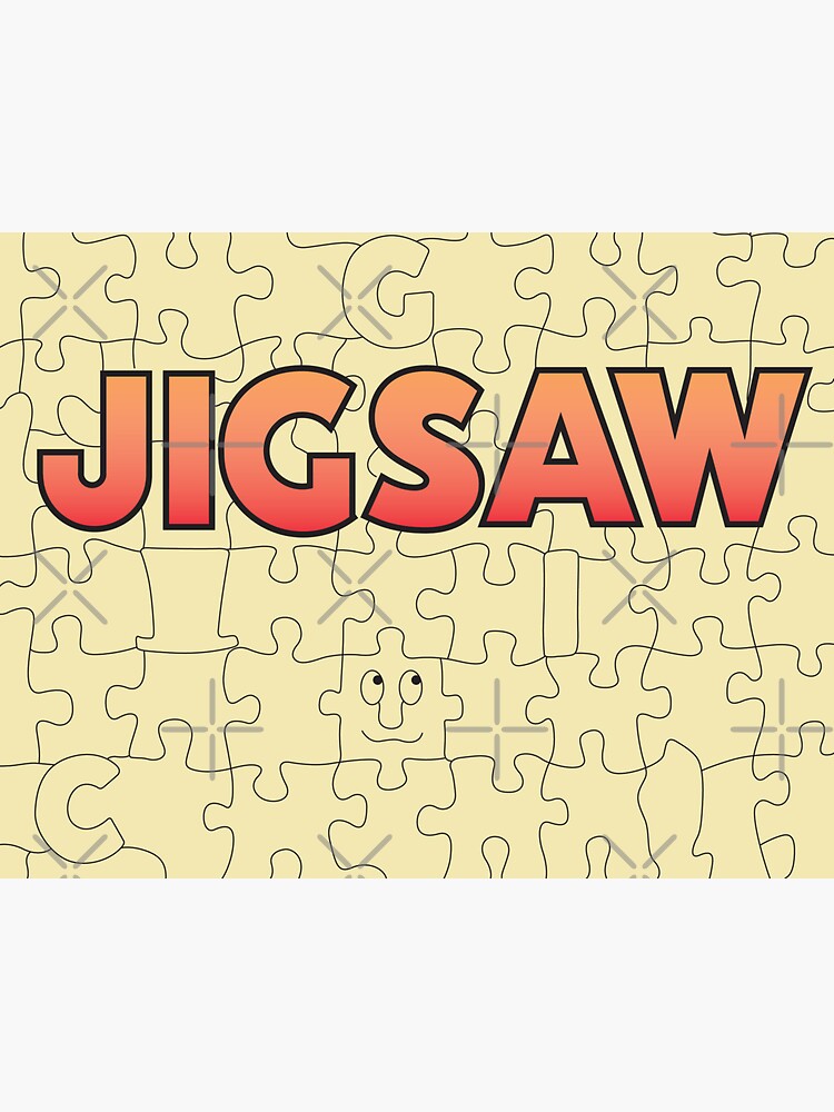 "Jigsaw" Sticker by ChrisOrton | Redbubble