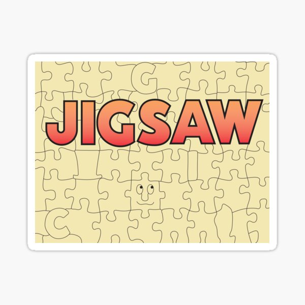 "Jigsaw" Sticker by ChrisOrton | Redbubble