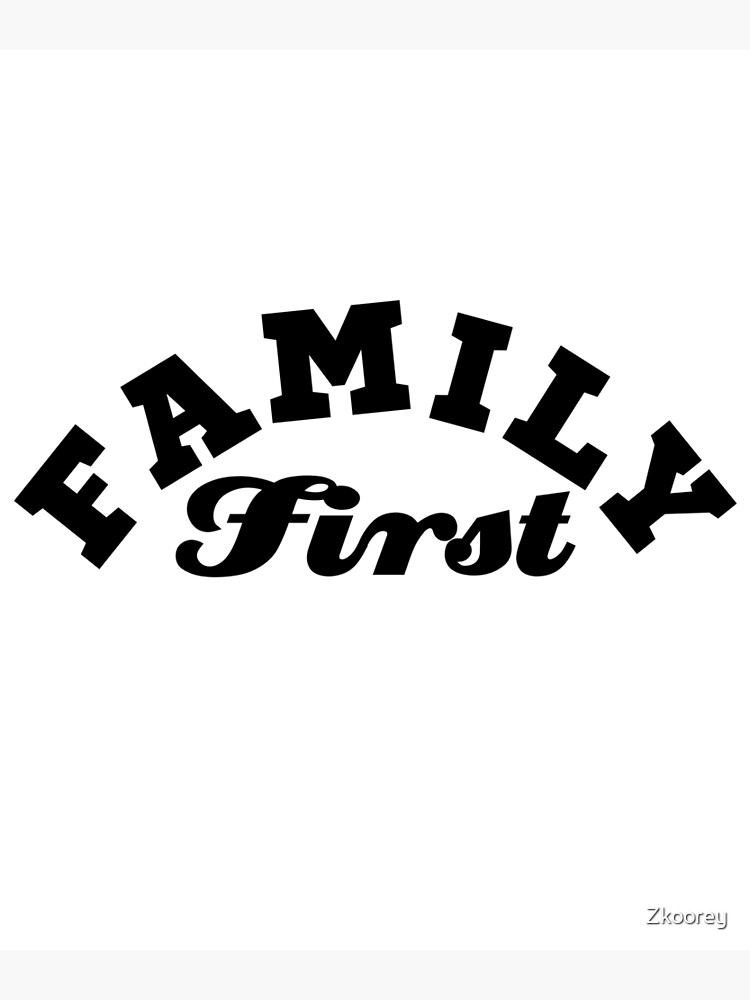 "Family First Priority Bonding Creating Memories" Poster for Sale by ...