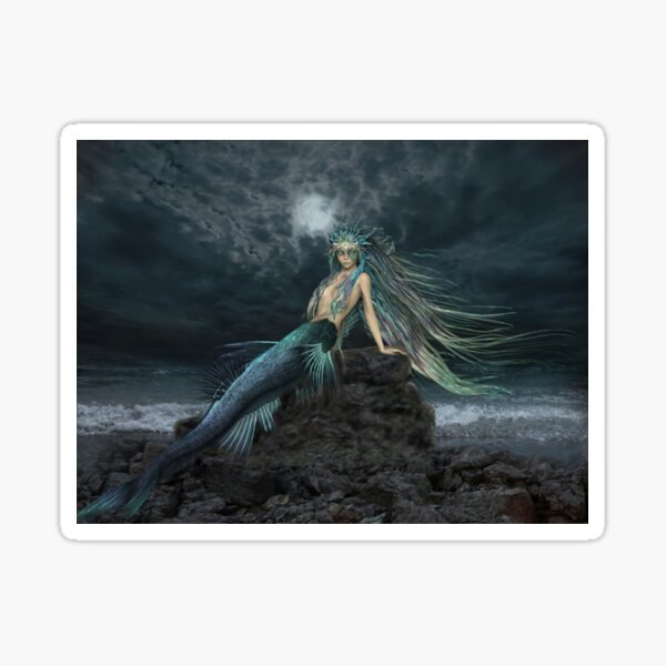 "Undine" Sticker by twylightart | Redbubble
