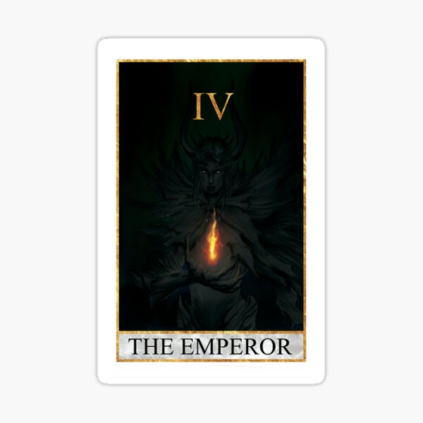 "Tarot - The Emperor" Sticker for Sale by Christos93 | Redbubble