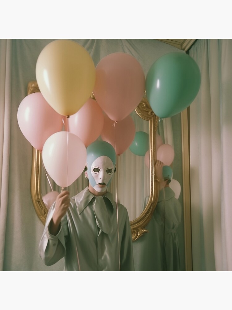 Balloon mask Premium Matte Vertical Poster sold by Gaurav Chaturvedi ...