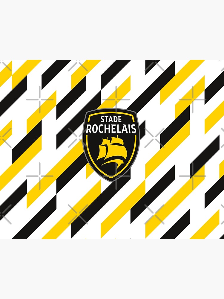 Stade Rochelais Logo Team Rugby Poster vendu par Leia Organa | SKU ...