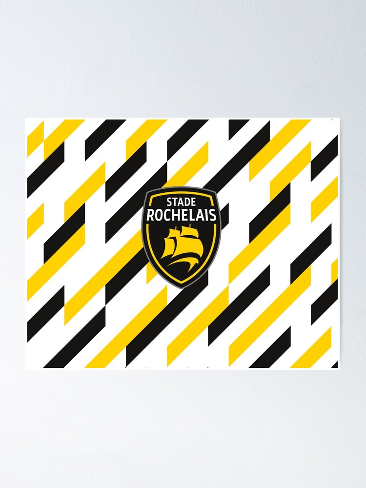 Stade Rochelais Logo Team Rugby Poster vendu par Leia Organa | SKU ...