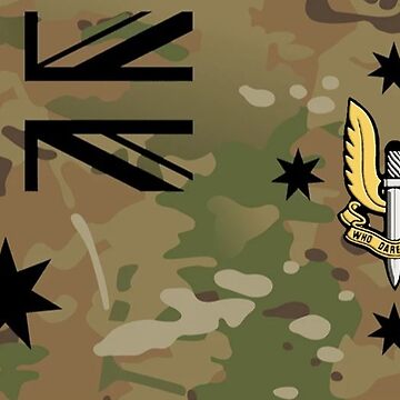 "Australian Flag (SAS Multicam)" Sticker for Sale by RENAGADE4LYF ...