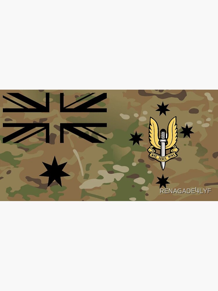 "Australian Flag (SAS Multicam)" Sticker for Sale by RENAGADE4LYF ...