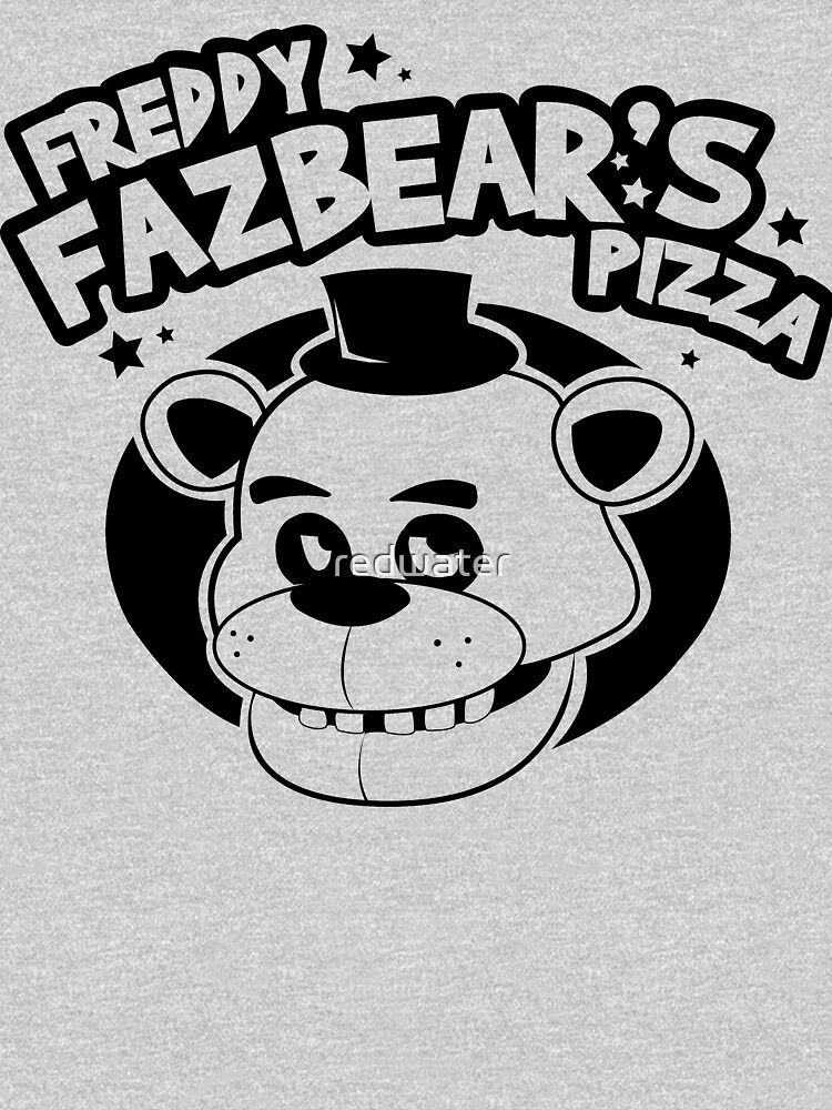 "fazbear´s pizza" T-shirt for Sale by redwater | Redbubble | fnaf t ...
