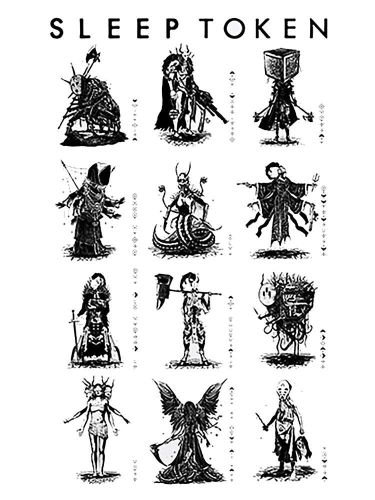 "new classic t-shirts sleep token band" T-shirt for Sale by ablakewayev ...