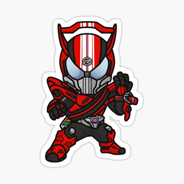"Kamen Rider Kiva Chibi Style Kawaii" Sticker for Sale by mattzwug ...