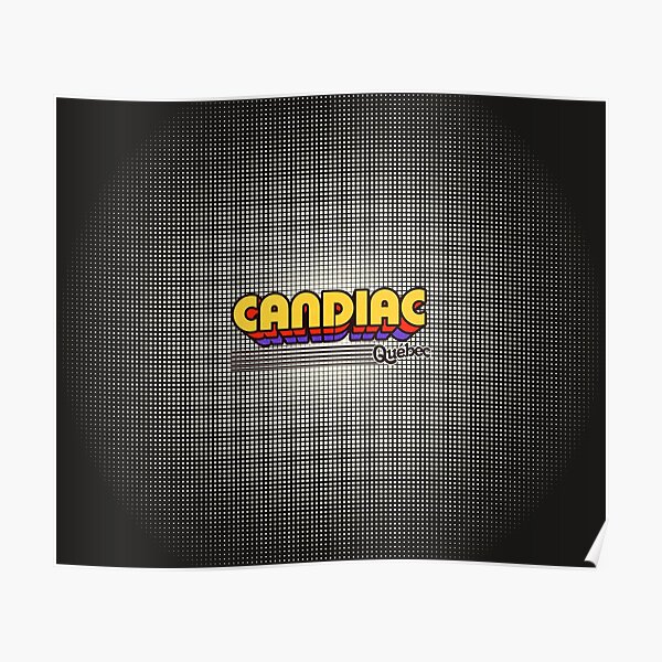 "Candiac, Québec | Retro Stripes" Poster by retroready | Redbubble