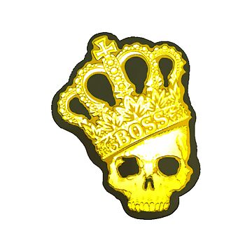 "Boss CSGO | Sticker " Sticker for Sale by WhiteStar23 | Redbubble