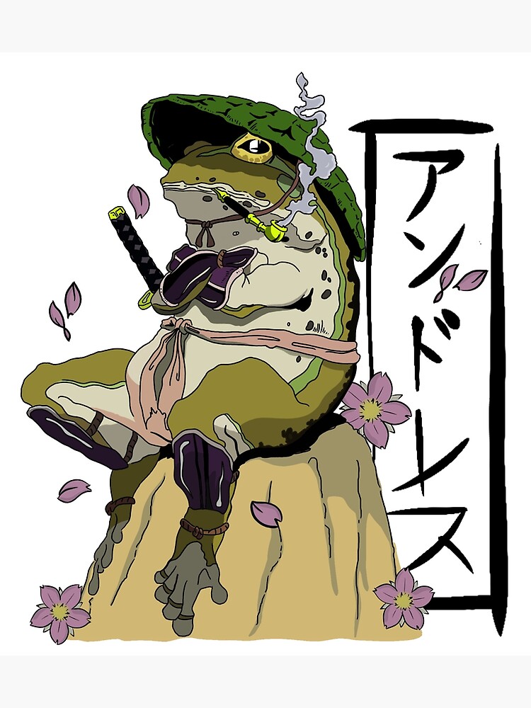 Samurai frog Premium Matte Vertical Poster sold by Devanshi Shah | SKU ...