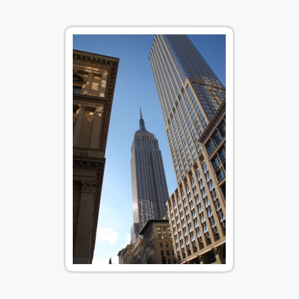 "Empire State Building, New York, USA" Sticker by robcole | Redbubble
