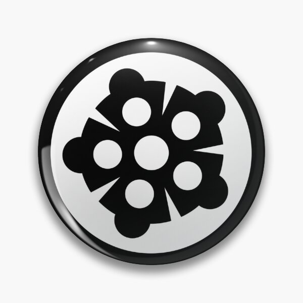 "Hamato clan logo" Pin for Sale by sonoyang | Redbubble