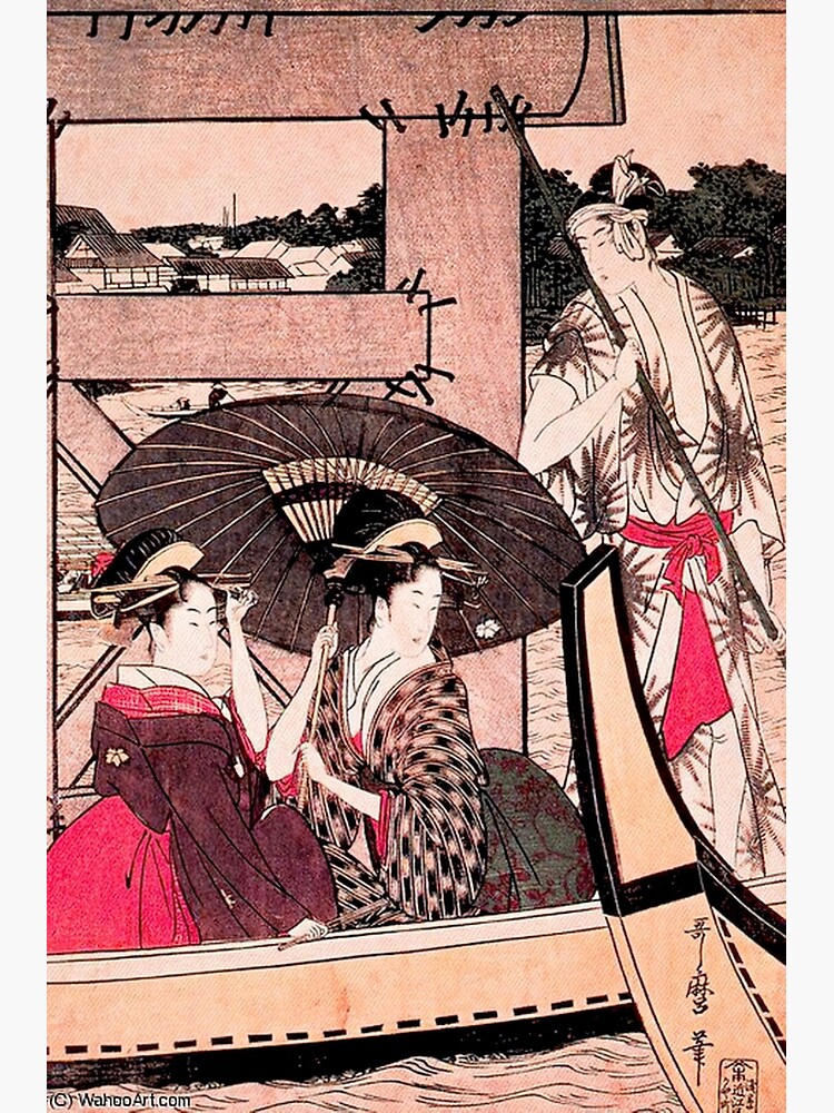 "Kitagawa Utamaro Japanese artist and painting art for sales" Poster ...