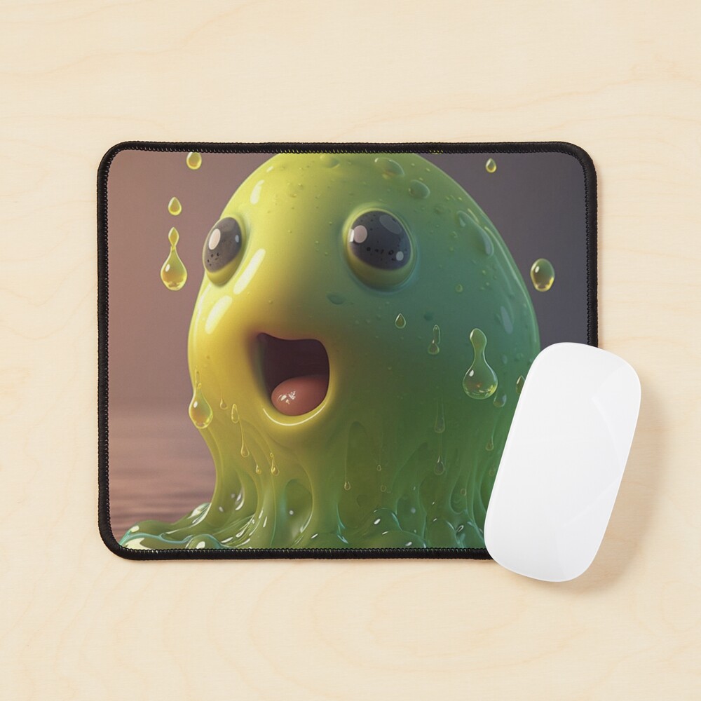 "Realistic Cute Slime Creature" Sticker for Sale by StickyDelights ...