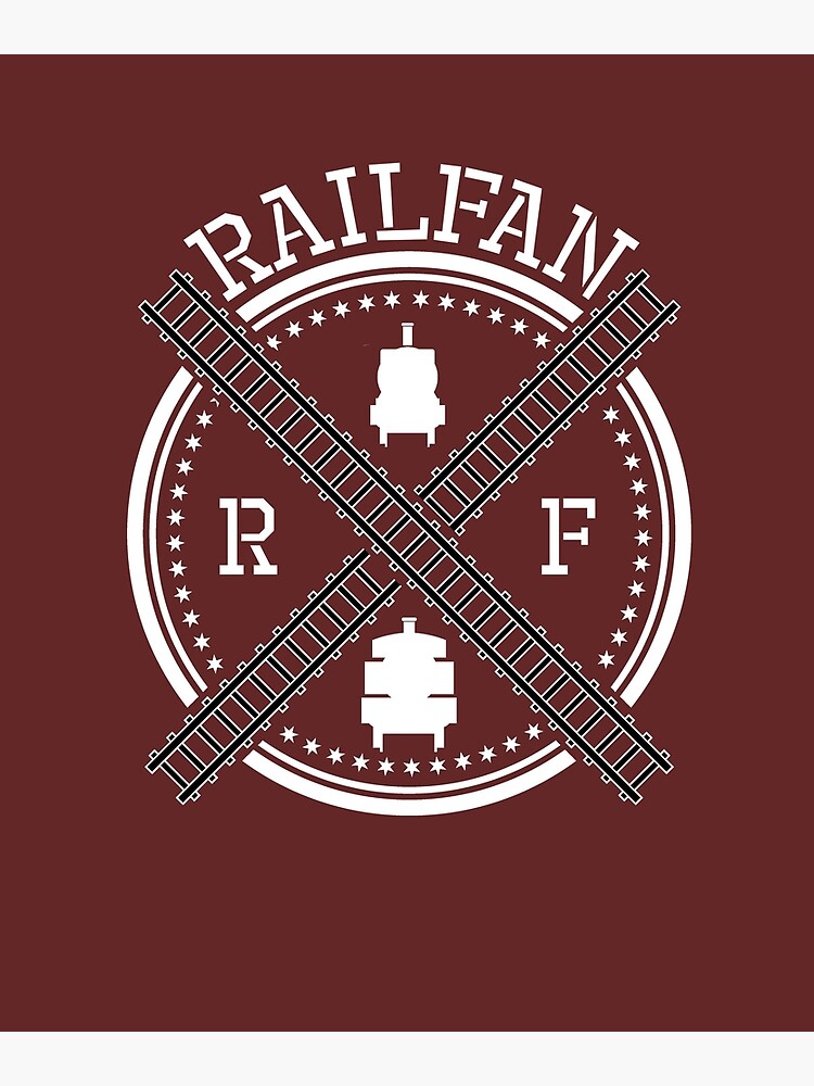 "Vintage Trainspotter RailFan" Poster for Sale by triharder12 | Redbubble