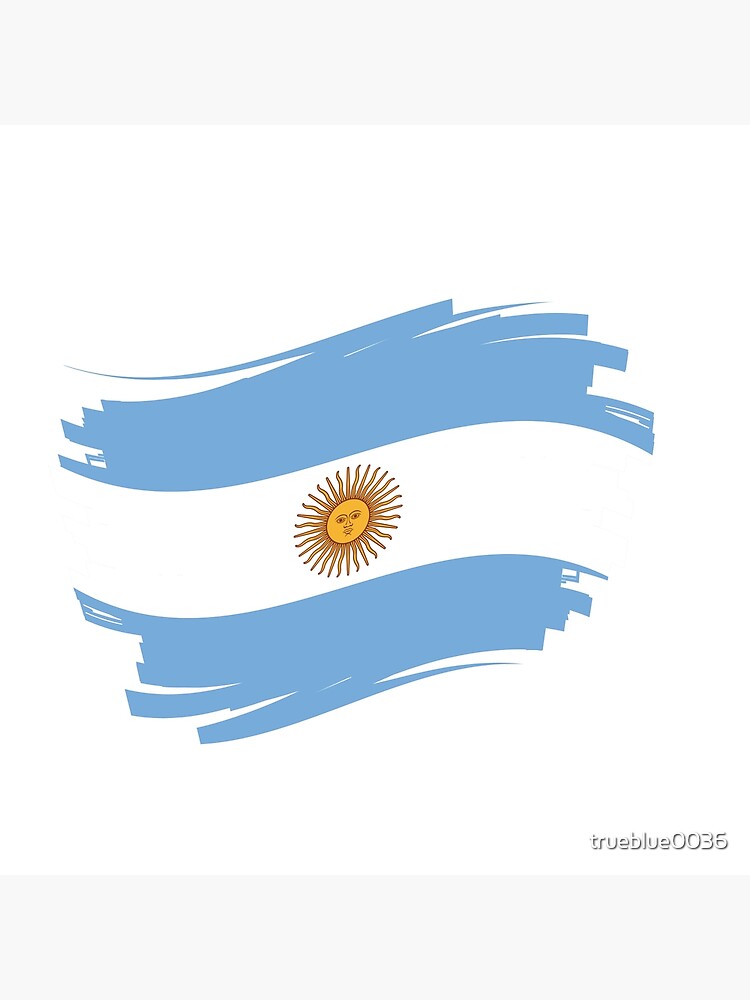 Lámina fotográfica for Sale con la obra «Bandera Argentina, Argentina Fuerte, Orgullo Argentino ...