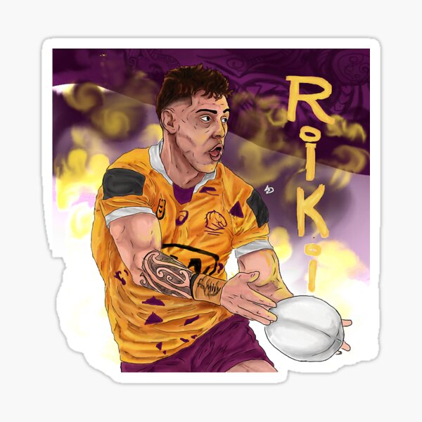 "Riki" Sticker for Sale by loomismarth29 | Redbubble