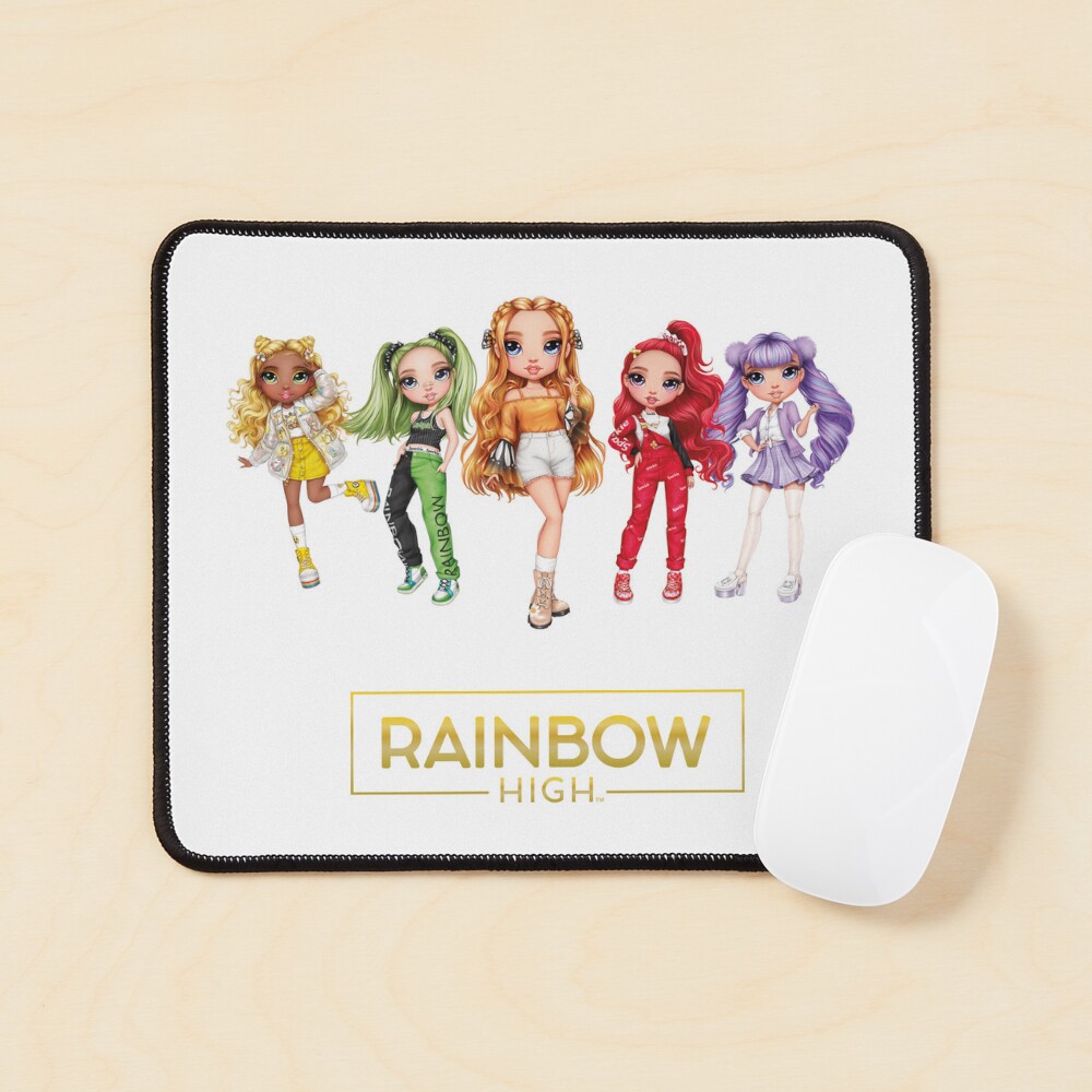 "Rainbow High" Sticker for Sale by Marco Bottiglieri | Redbubble