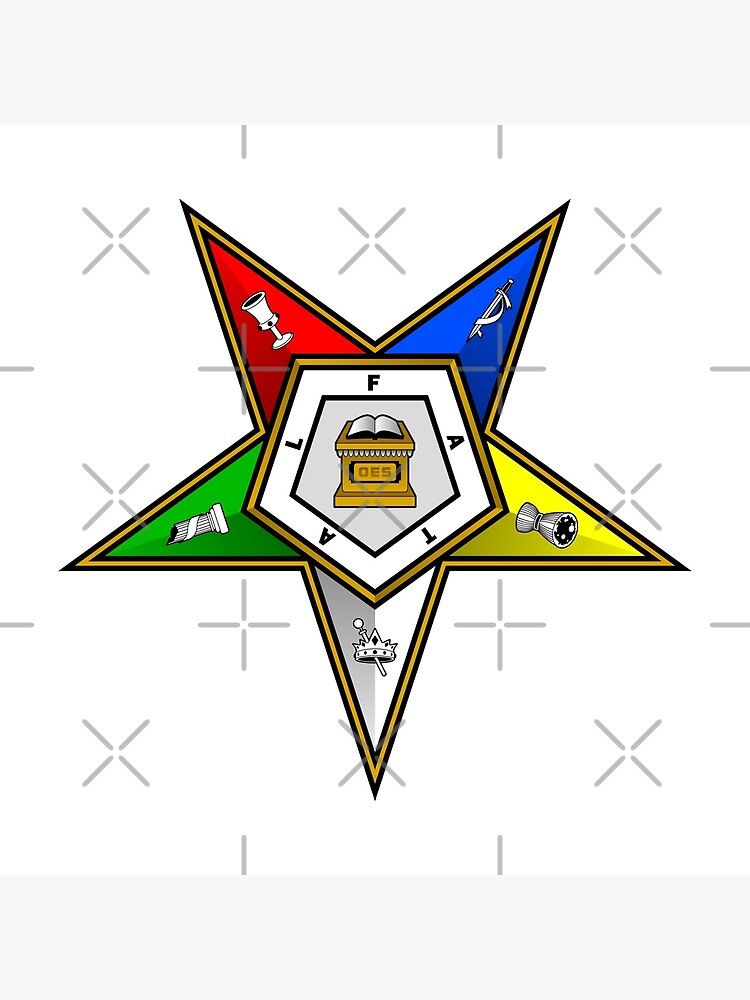 "OES Emblem Order of the Eastern Star" Poster for Sale by ...