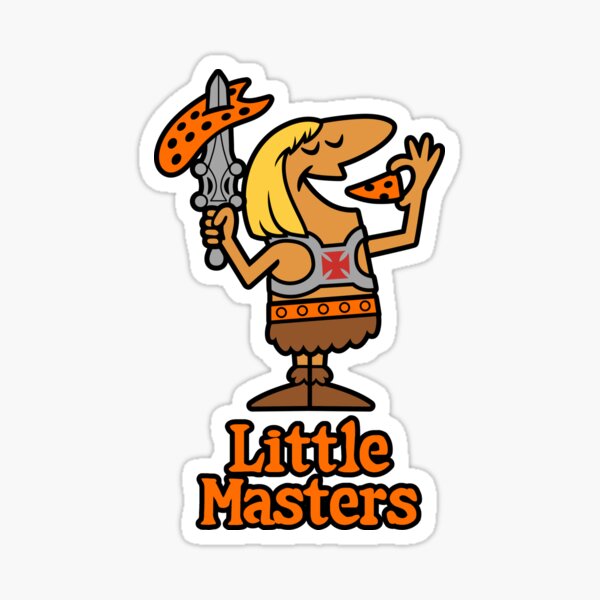 "Little Masters" Sticker for Sale by harebrained | Redbubble