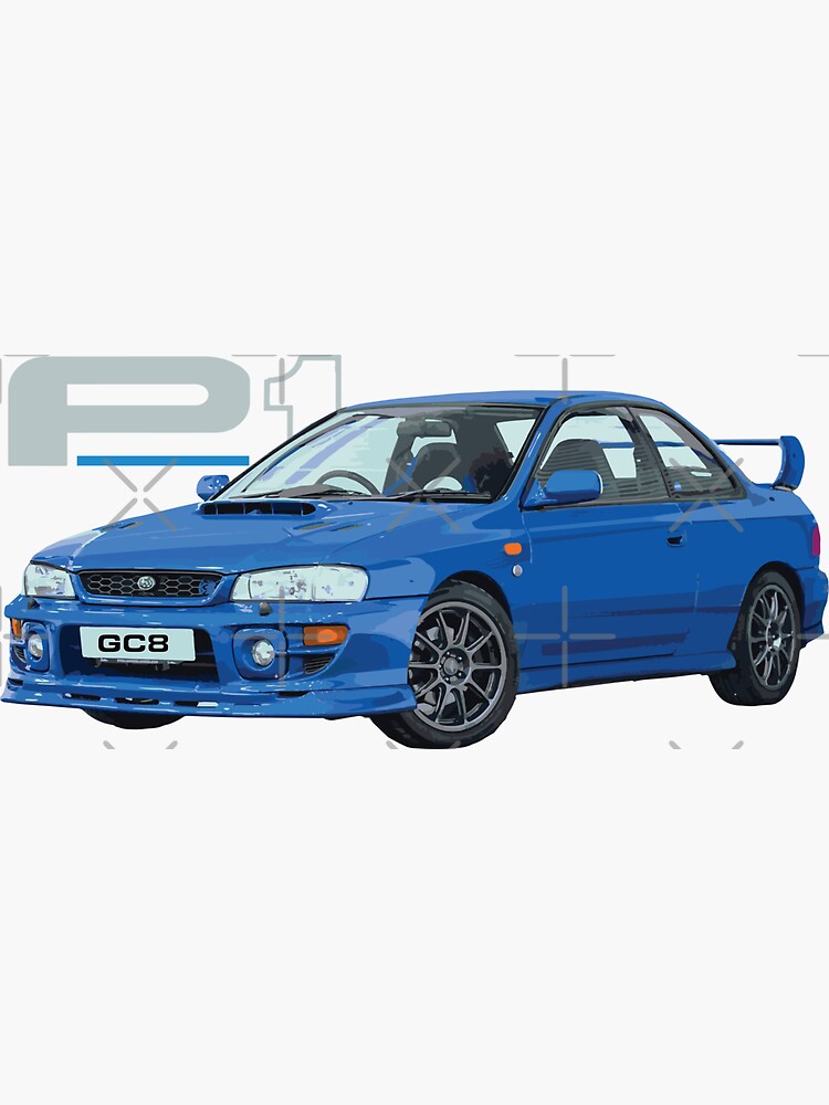 "P1 PRODRIVE 22b 99 WRC GC8 Richard Burns BLUE PRINT JDM coupe group a ...