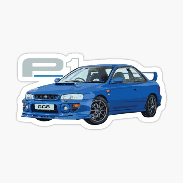 "P1 PRODRIVE 22b 99 WRC GC8 Richard Burns BLUE PRINT JDM coupe group a ...