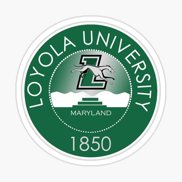 "Loyola University Maryland " Sticker for Sale by fantedesign | Redbubble