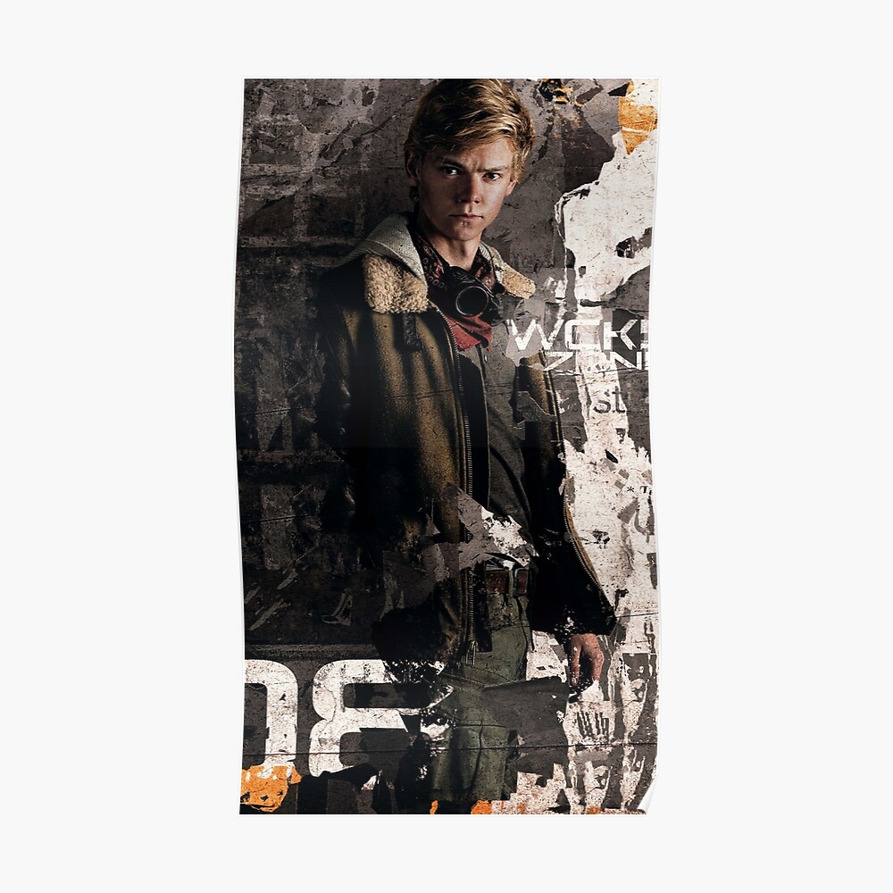 "Newt - Maze Runner: The Death Cure" Poster by AngeliaLucis | Redbubble