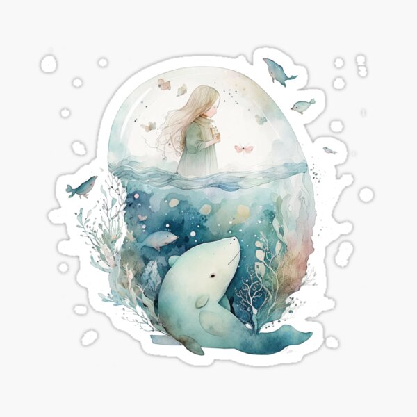 "Mermaid" Sticker for Sale by fanzen69 | Redbubble