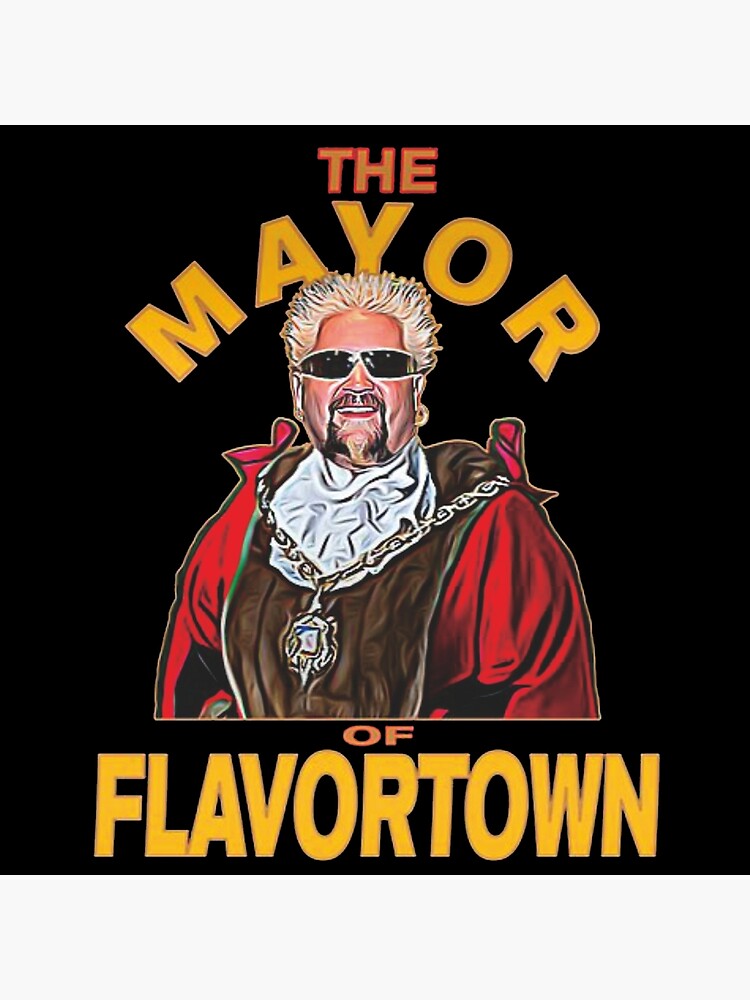 The Mayor Flavor Town Premium Matte Vertical Poster sold by ...
