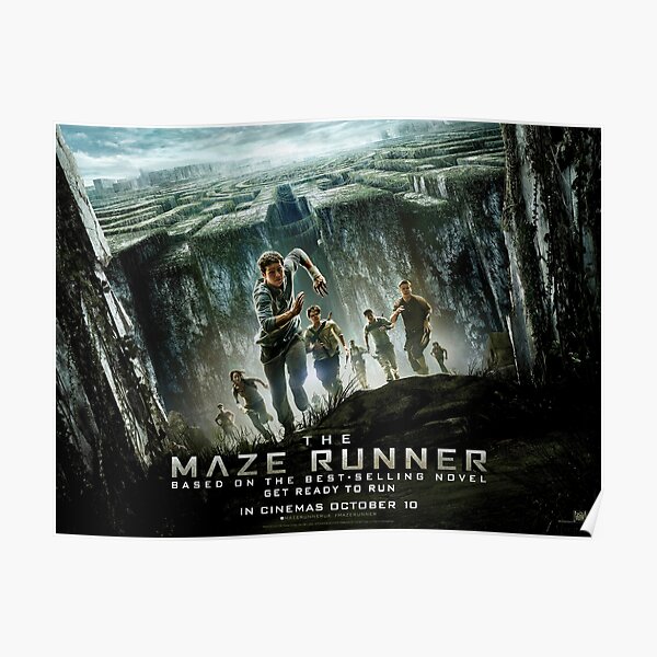 "The Maze Runner" Poster for Sale by AngeliaLucis | Redbubble