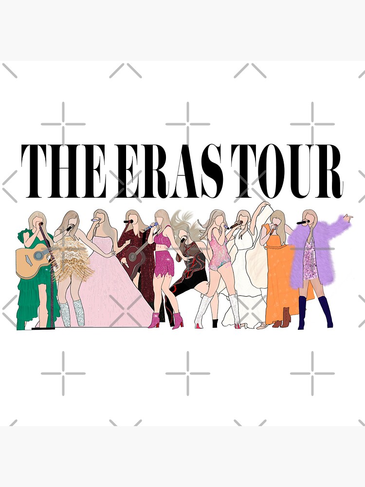"Taylor Swift The Eras Tour Art Sticker" Poster for Sale by meaganfetch ...