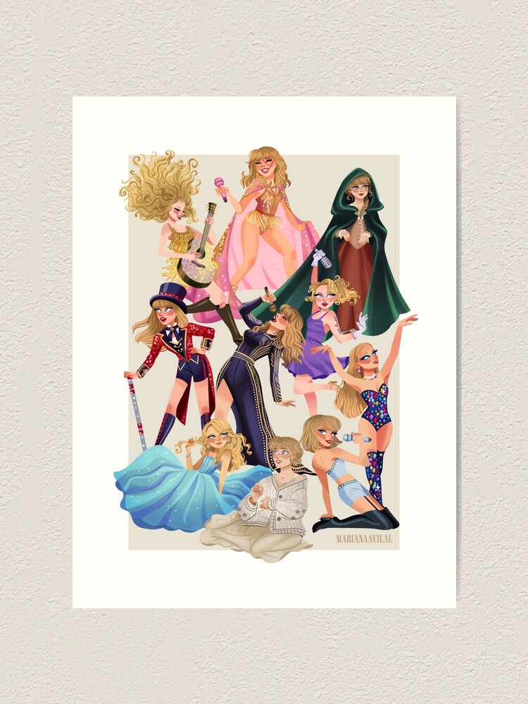 "ALL ERAS" Art Print for Sale by marianaavilal | Redbubble