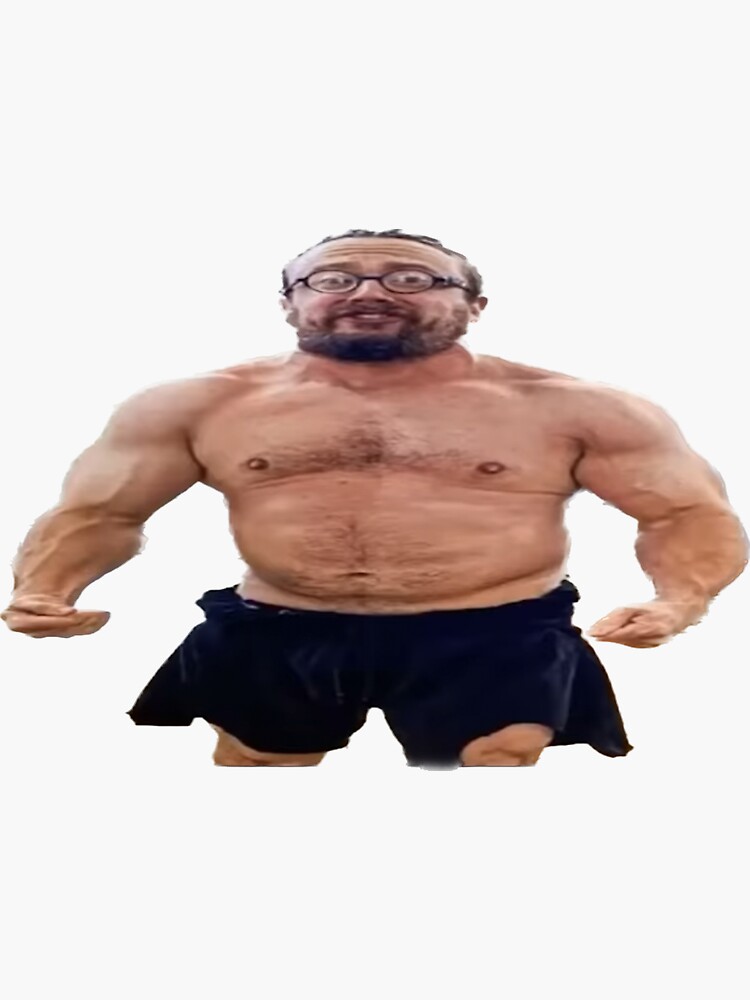 "Sam hyde flexing" Sticker for Sale by Jordan Richard | Redbubble