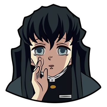"Demon Slayer Muichiro Tokito Speaks" Sticker for Sale by kyokyyosei ...