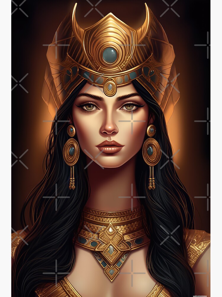 "Cleopatra " Sticker for Sale by Rosaliartbook | Redbubble