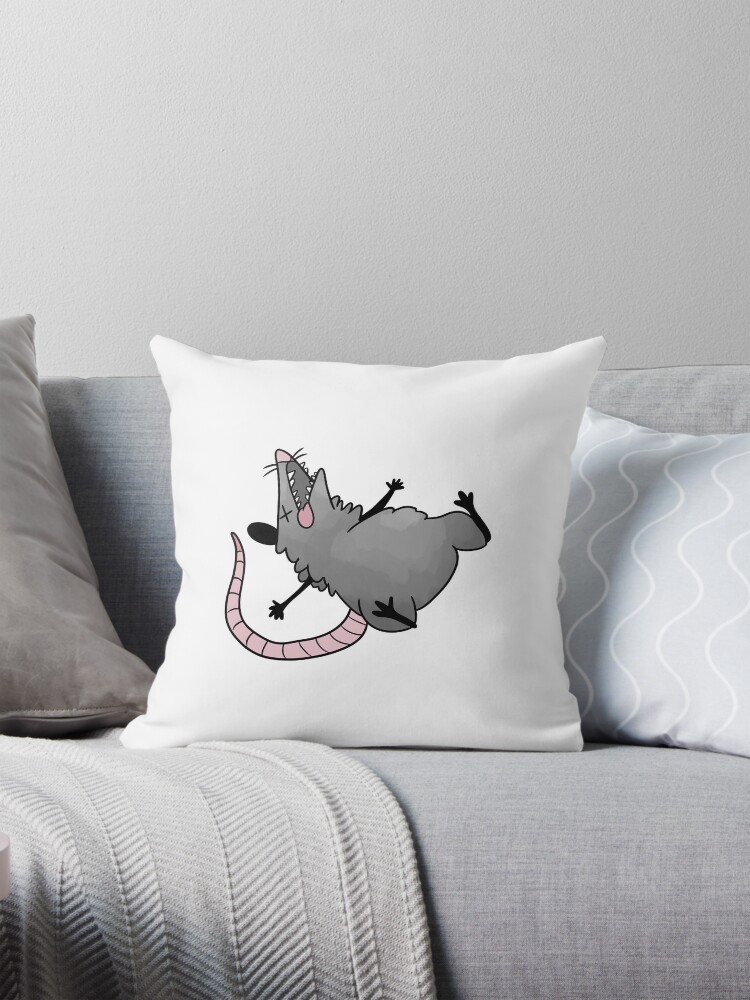 "Possum Corpse Emote" Sticker for Sale by AstroMothy | Redbubble