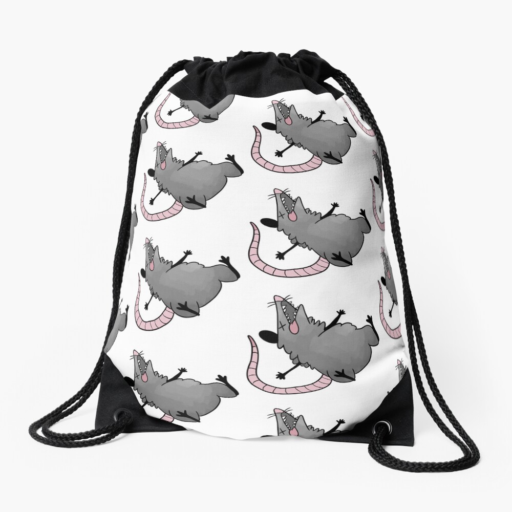 "Possum Corpse Emote" Sticker for Sale by AstroMothy | Redbubble