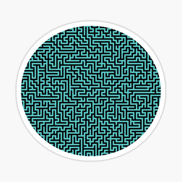 "the maze " Sticker for Sale by kareem1alaa | Redbubble
