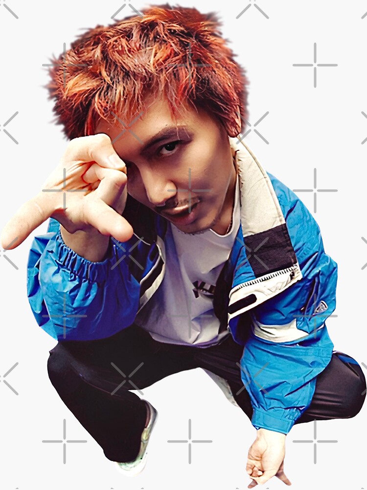 "Fujii Kaze peace sign" Sticker for Sale by sophs-shit | Redbubble